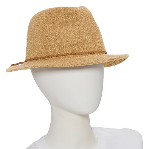 Click here for Aerosoles Textured Womens Panama Hat  One Size  Br... prices