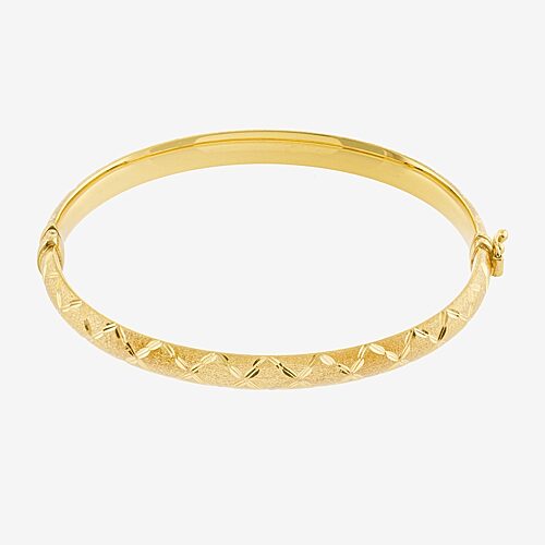 Click here for Diamond Cut Womens 14K Two Tone Gold Over Silver B... prices