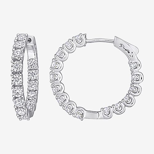 Click here for Womens 3 CT. T.W. Lab Created White Moissanite Ste... prices