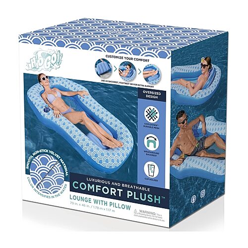 Click here for H2ogo! Comfort Plush Pool Lounge Pool Float  One S... prices