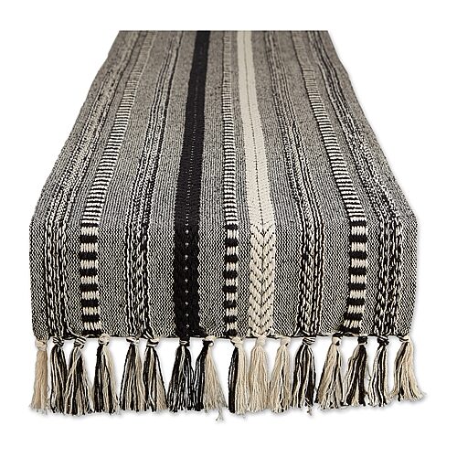 Click here for Design Imports Farmhouse Braided Stripe Table Runn... prices
