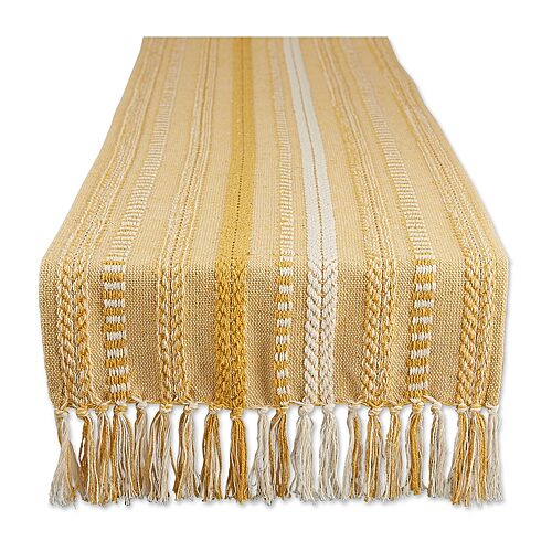 Click here for Design Imports Farmhouse Braided Stripe Table Runn... prices
