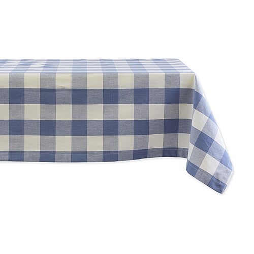 Click here for Design Imports Buffalo Check Tablecloth  60x104  -... prices