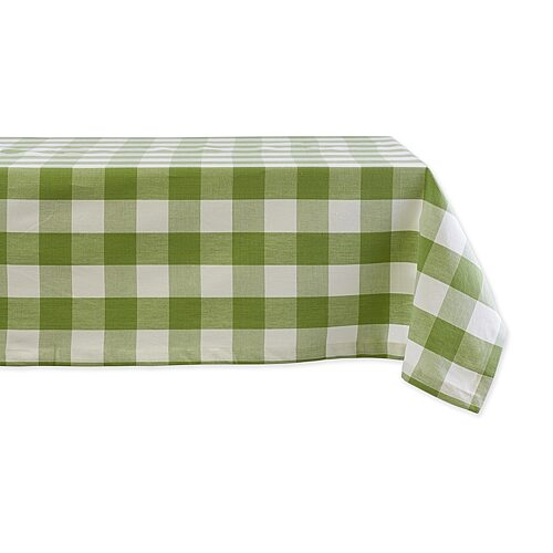 Click here for Design Imports Buffalo Check Tablecloth  One Size... prices