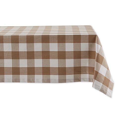 Click here for Design Imports Buffalo Check Tablecloth  One Size... prices