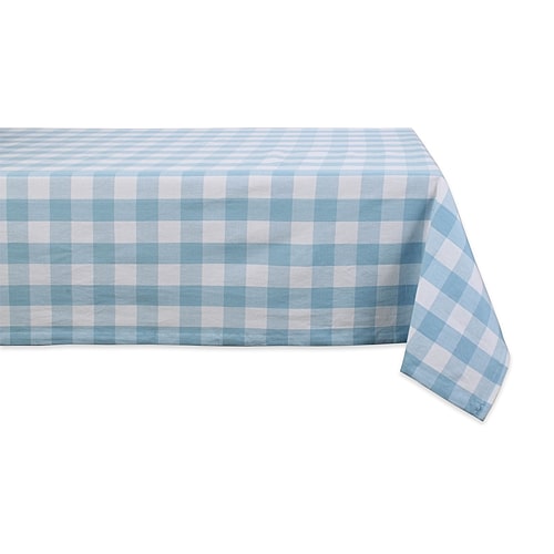 Click here for Design Imports Buffalo Check Tablecloth  One Size... prices