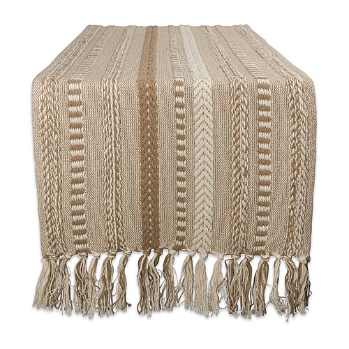 Click here for Design Imports Braided Stripe Table Runner 15 x 72... prices