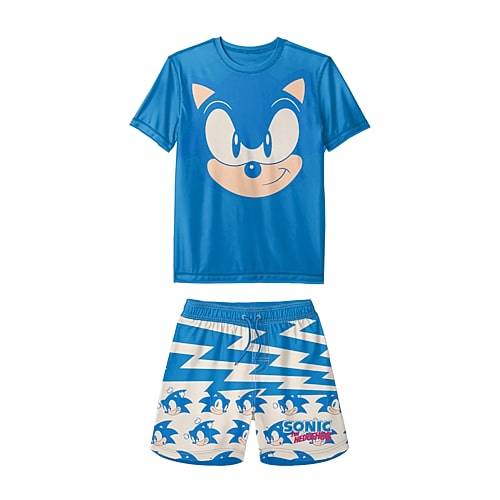 Click here for Little Boys UV Protection Sonic the Hedgehog 2-pc.... prices