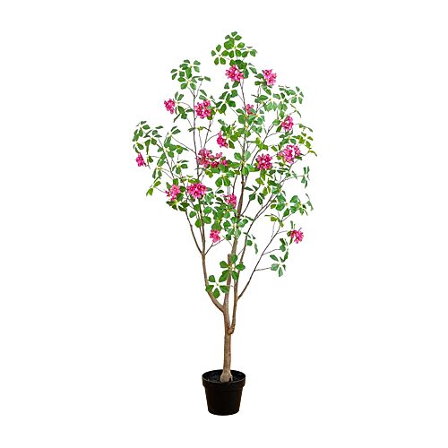 Click here for Nearly Natural 5ft Dogwood Indoor Artificial Tree... prices