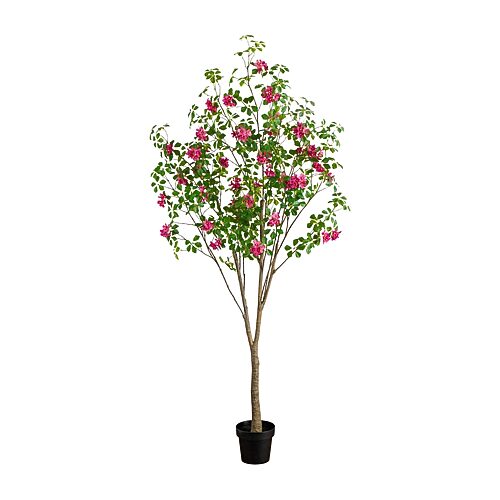 Click here for Nearly Natural 7ft Dogwood Indoor Artificial Tree... prices