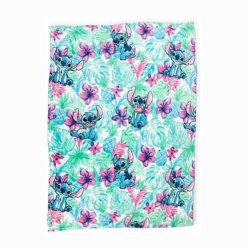 Click here for Disney Collection Stitch Throw  One Size  Blue prices