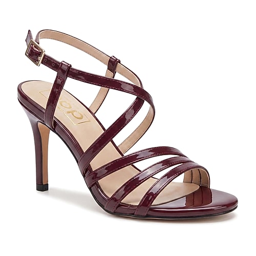 Click here for Pop Womens Cesilla Heeled Sandals  11 Medium  Red prices