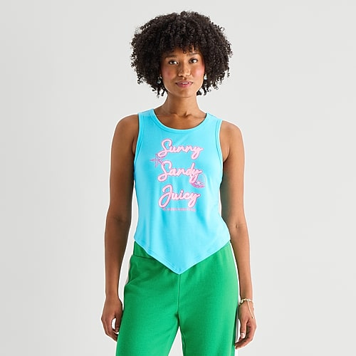 Click here for Juicy By Juicy Couture Womens Crew Neck Sleeveless... prices