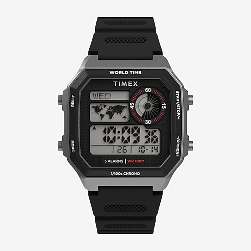 Click here for Timex Mens Digital Black Strap Watch Tw5m68800jt... prices