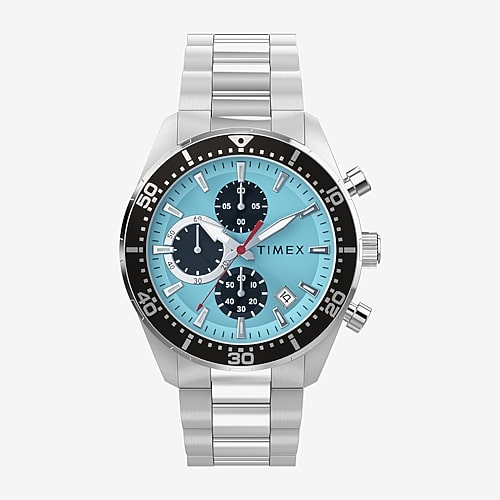 Click here for Timex Mens Silver Tone Stainless Steel Bracelet Wa... prices