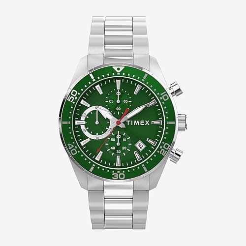 Click here for Timex Mens Silver Tone Stainless Steel Bracelet Wa... prices
