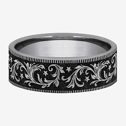 Click here for Mens 7MM Tungsten Wedding Band  14  Gray prices
