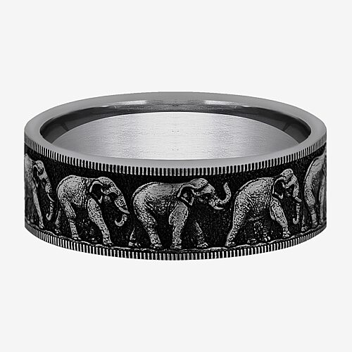 Click here for Mens 7MM Tungsten Wedding Band  7  Gray prices