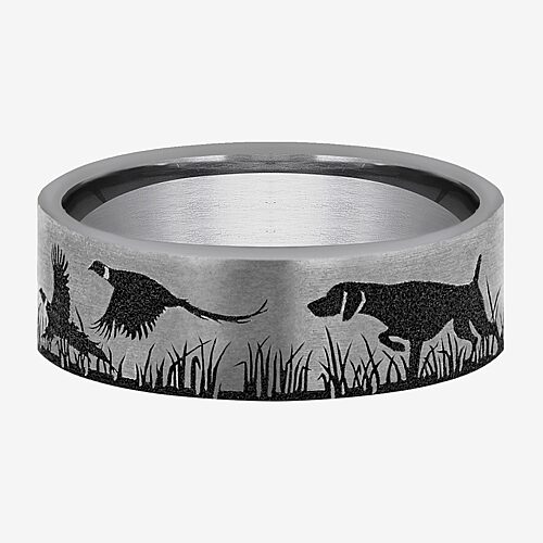 Click here for Mens 7MM Tungsten Wedding Band  10 1/2  Gray prices