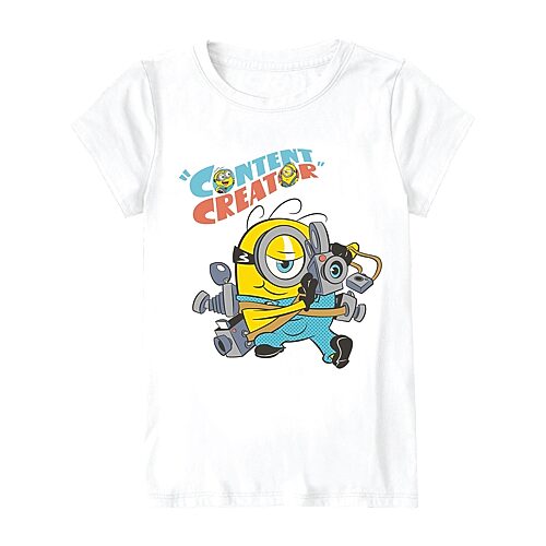 Click here for Little & Big Kid Girls Round Neck Short Sleeve Reg... prices