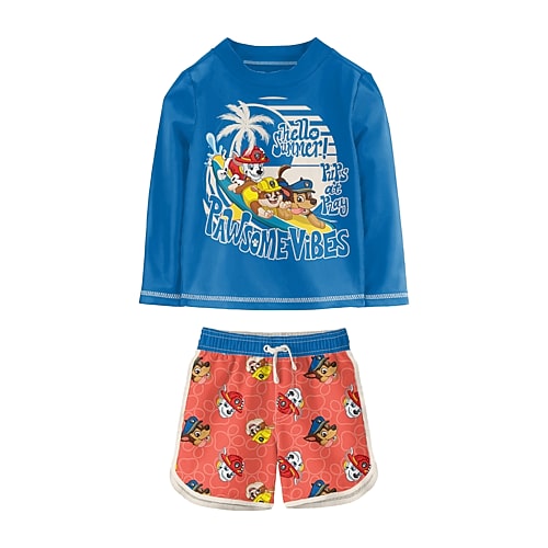 Click here for Toddler Boys UV Protection Paw Patrol 2-pc. Rash G... prices