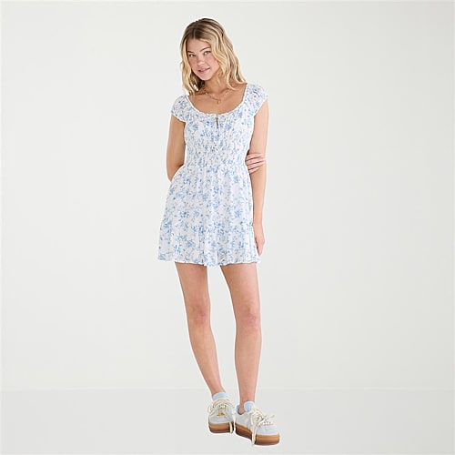Click here for AEROPOSTALE Womens Juniors Keyhole Neck Short Slee... prices