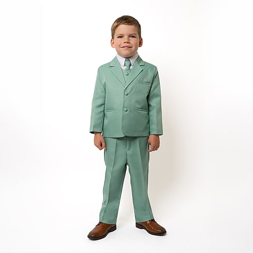 Click here for Suit the BOYZ Toddler Boys 5-pc. Suit Set  4t  Gre... prices