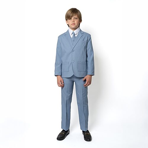 Click here for Suit the BOYZ Linen Little & Big Kid Boys 5-pc. Su... prices