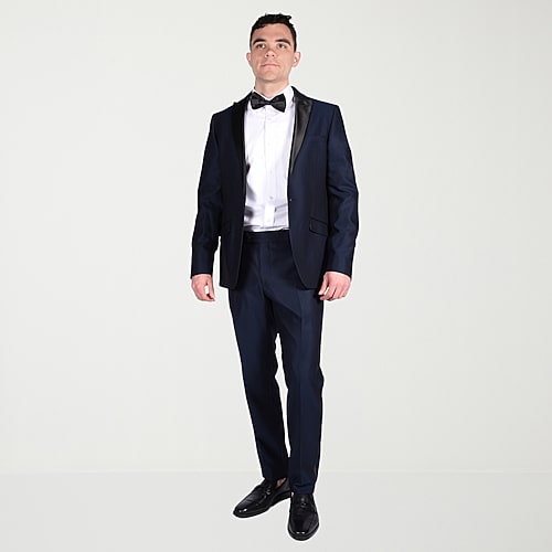Click here for The Savile Row Co Diamond Weave Mens 2-pc. Tuxedo... prices