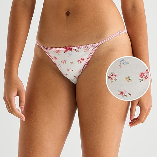 Click here for Arizona Body Cotton String Bikini  Small  White prices