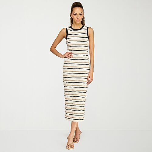 Click here for belle vie Womens Midi Scoop Neck Sleeveless Maxi D... prices