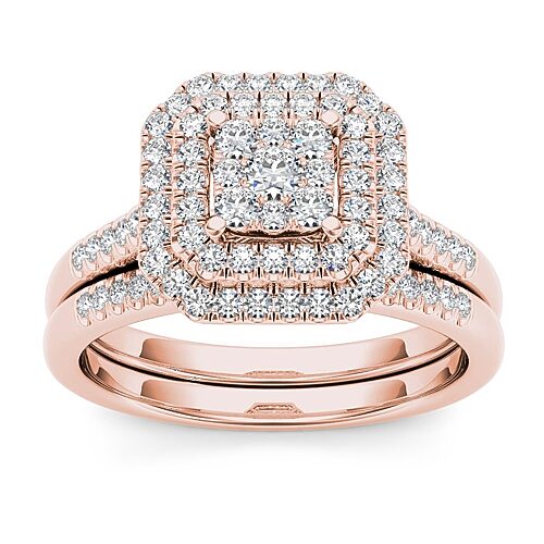 Click here for Womens 1/2 CT. T.W. Natural White Diamond 10K Gold... prices