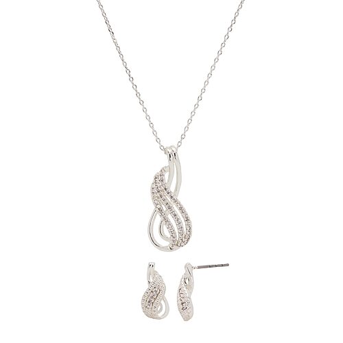 Click here for Sparkle Allure Womens White Cubic Zirconia Pure Si... prices