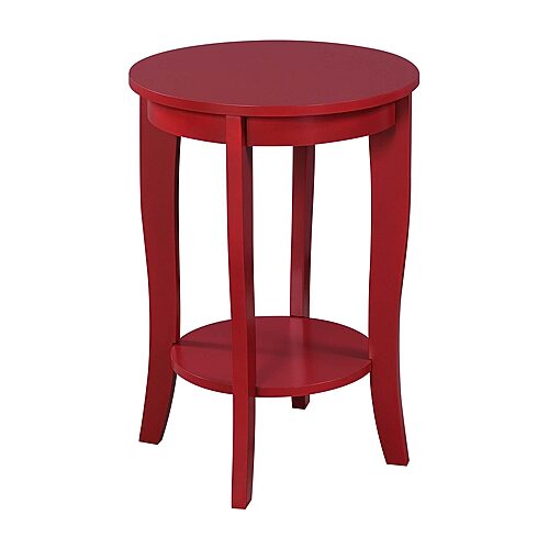 Click here for American Heritage Round End Table with Shelf  One... prices