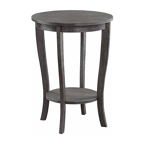Click here for American Heritage Round End Table with Shelf  One... prices