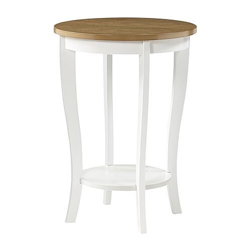 Click here for American Heritage Round End Table with Shelf  One... prices
