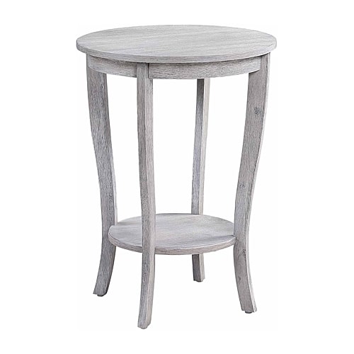 Click here for American Heritage Round End Table with Shelf  One... prices