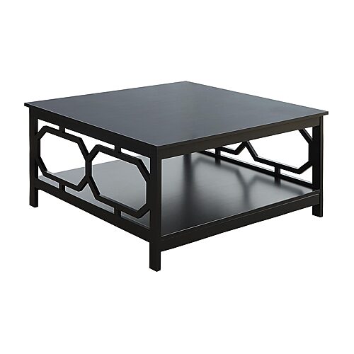 Click here for Omega Square Coffee Table  One Size  Black prices