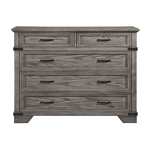 Click here for Central Park 5-Drawer Chest  One Size  Gray prices