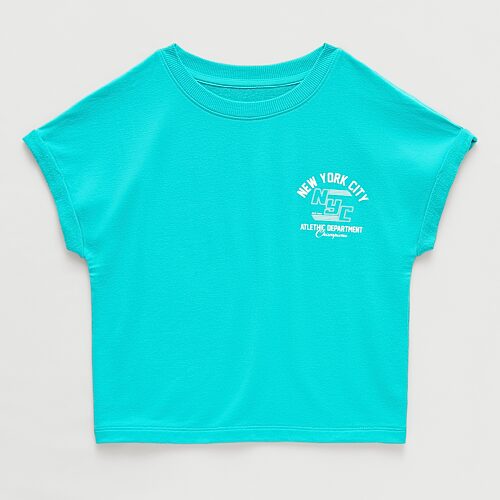 Click here for Xersion French Terry Little & Big Kid Girls Crew N... prices