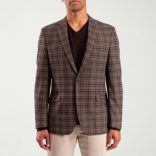 Click here for The Savile Row Co Mens Plaid Modern Fit Sport Coat... prices