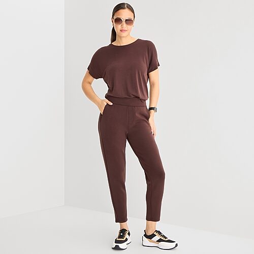 Click here for Stylus Womens Tapered High Rise Lounge Pant  Large... prices