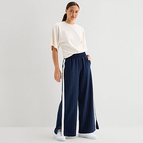 Click here for Stylus Womens Wide Leg High Rise Track Pant  Mediu... prices