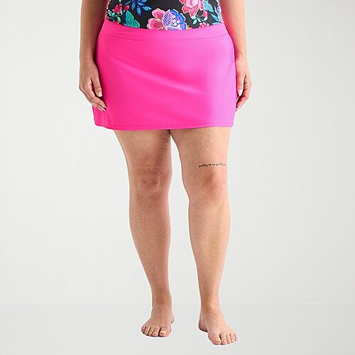 Click here for Sonnet Shores Womens Plus Swim Skirt  22w  Pink prices