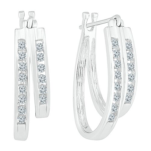 Click here for Womens 1/2 CT. T.W. Natural White Diamond 10K Gold... prices