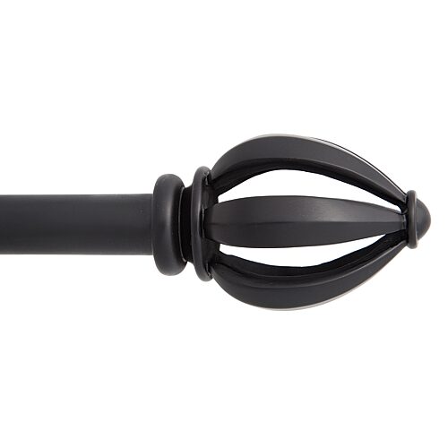 Kenney Lucas 3 4 Inch Decorative Curtain Rod For Stylish Window Treatments