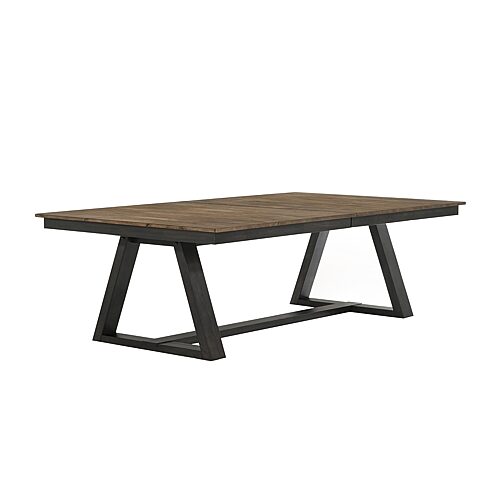 Click here for Napa Rectangular Wood-Top Dining Table  One Size... prices