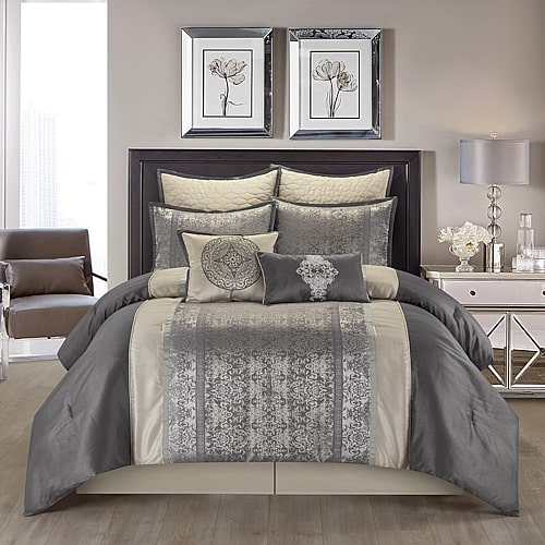 Click here for Stratford Park Tiago 8-pc. Complete Bedding Set  O... prices