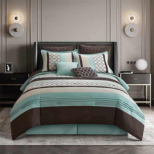 Click here for Stratford Park Sydney 8-Pc. Comforter Set  Queen -... prices