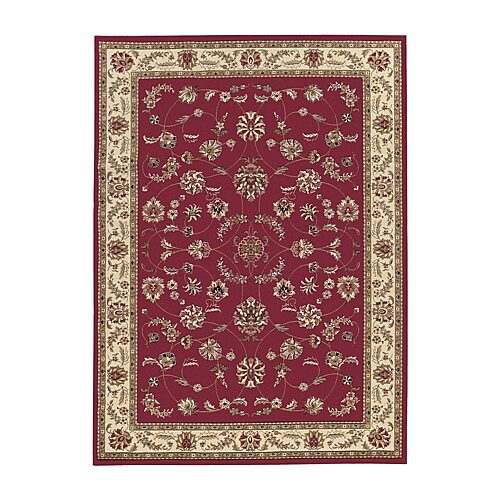 Click here for Closeout! Km Home Pesaro 33x411 Area Rug - Red prices